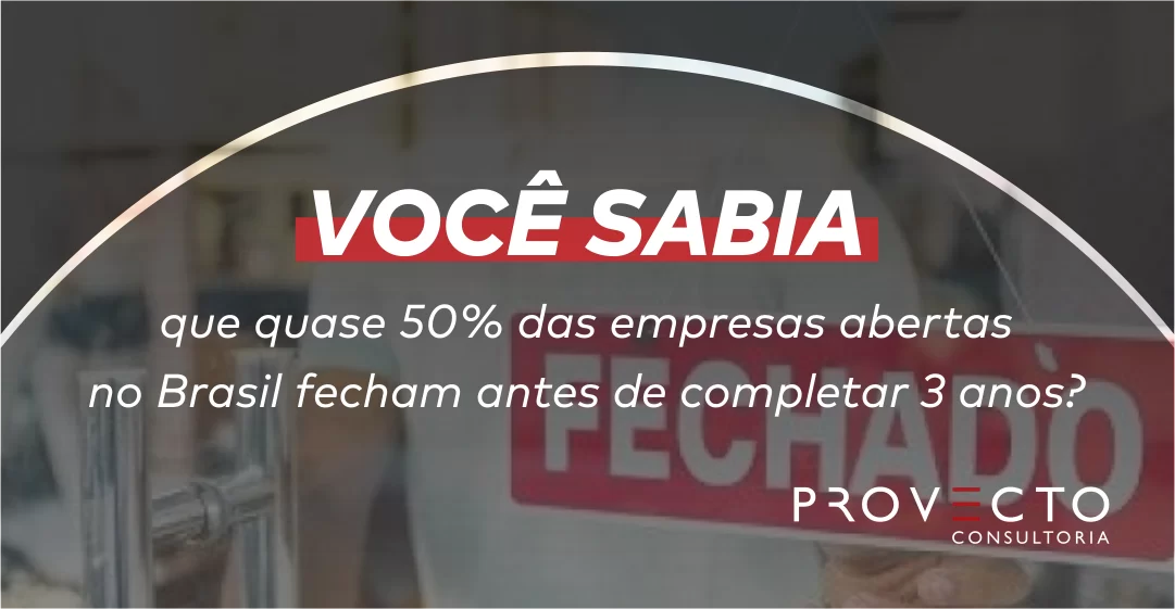 Você sabia que quase 50% das empresas abertas no Brasil fecham antes de ...